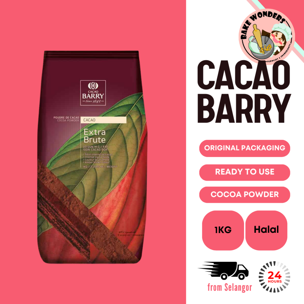 Cacao Barry 100% Cocoa Powder/ Imported Cocoa Powder/ Chocolate Powder ...