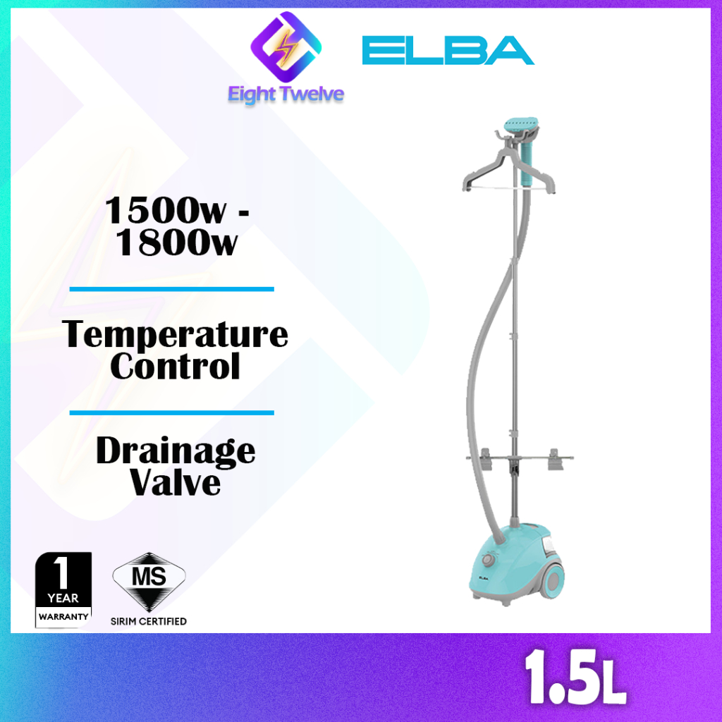 1.5L ELBA Garment Steam Iron | EGSI-G1842(LB) | Shopee Malaysia