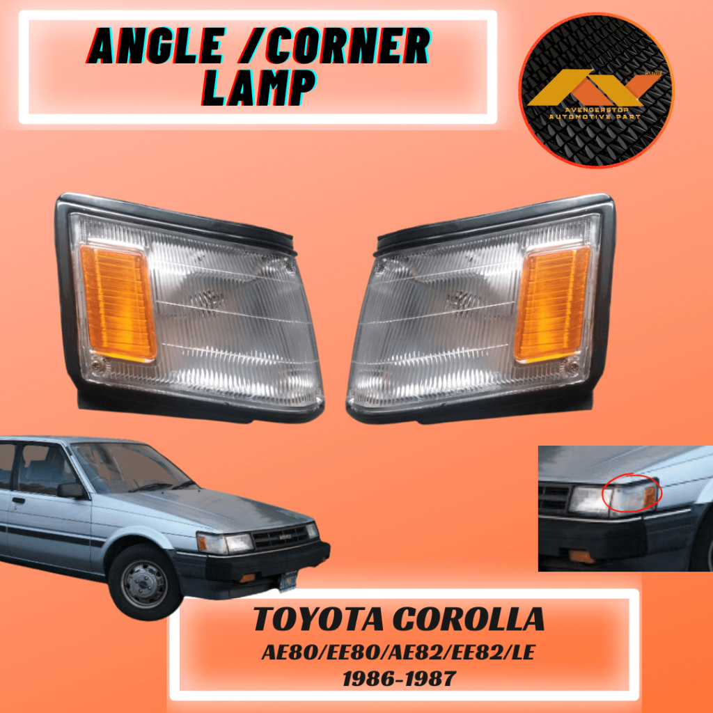 Toyota Corolla AE80 / AE81 / AE82 / CE80 / EE80 Corner Lamp Signal Lamp ...
