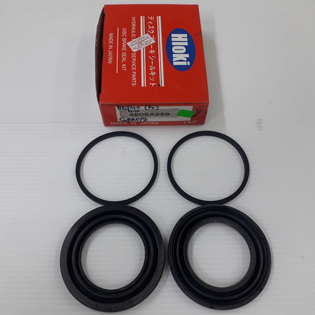 (1SET HIOKI 4605A259) (58mm) FRONT (DEPAN) CALIPER DISC BRAKE REPAIR ...
