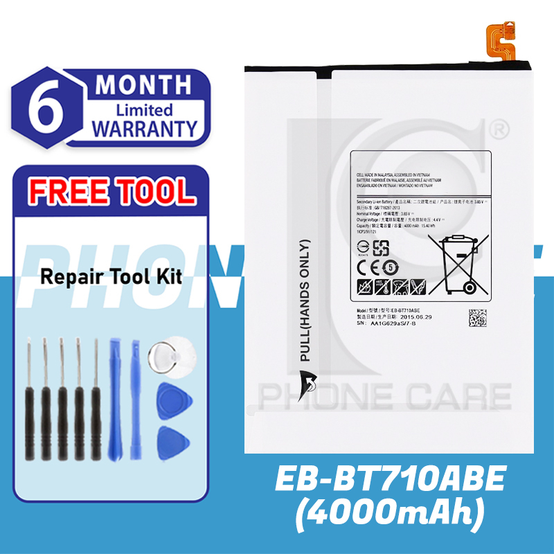 Battery Bateri EB-BT710ABE For SAMSUNG T715 TAB S2 8.0 (4000 mAh) | Shopee Malaysia