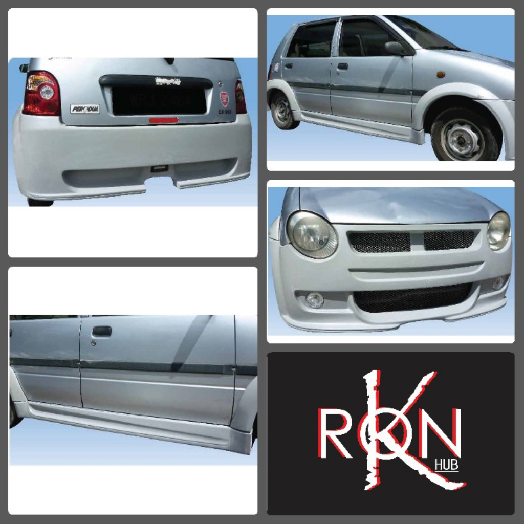 Perodua New Kancil Mini Body Kit Fiber Ready Stock | Shopee Malaysia