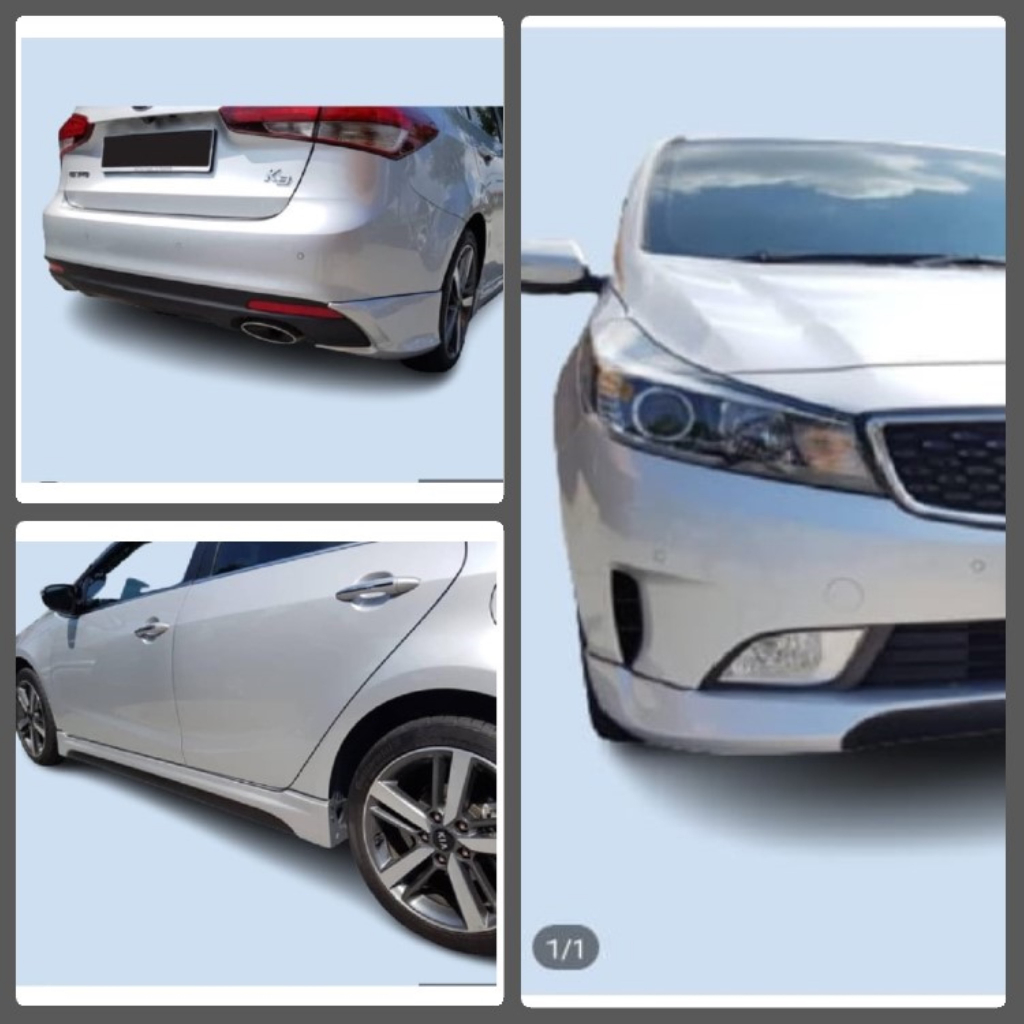 Kia Cerato 2017 Skirting Body Kit ABS Ready Stock | Shopee Malaysia