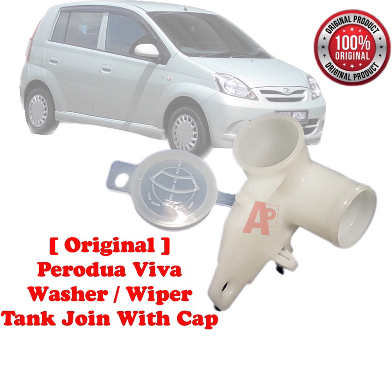 Original Perodua Viva Washer / Wiper Tank Join With Cap New | Shopee ...