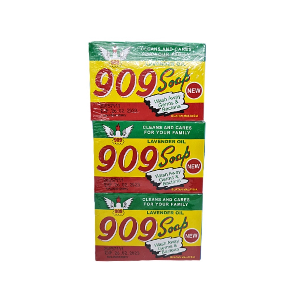909 Soap (85g x 3) 1 set (Citronella / Lavender) | Shopee Malaysia
