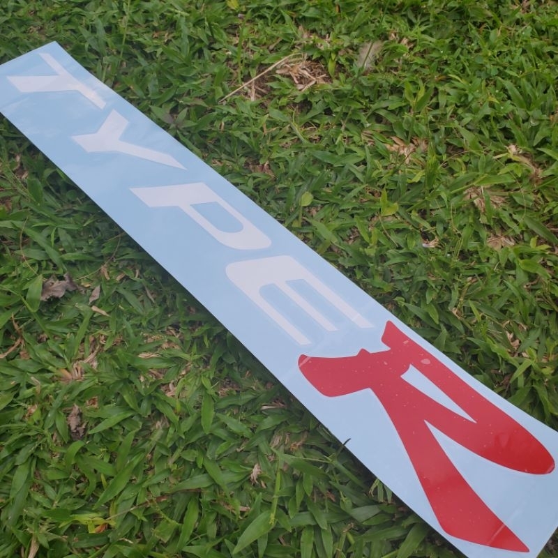 Sticker Type R- Cermin(Oracal Sticker) | Shopee Malaysia