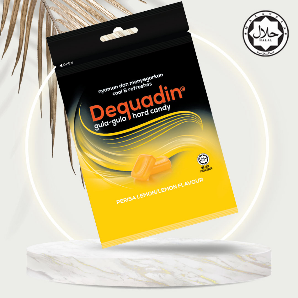 Dequadin Hard Candy 10s (Lemon/ Menthol) | Shopee Malaysia