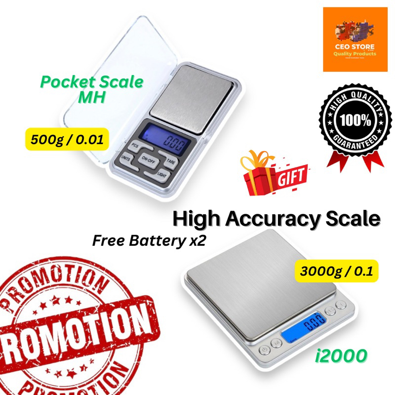 Kitchen Scale High Accuracy Precision Weight Electronic Baking Food ...