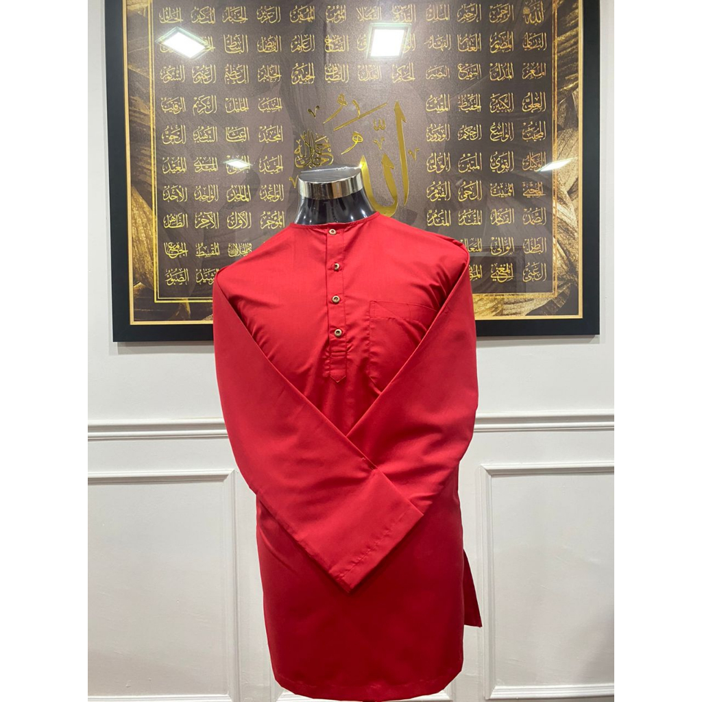 KURTA DEWASA PELBAGAI WARNA TAK BERKOLAR LENGAN PANJANG TAK PANAS ROUND ...