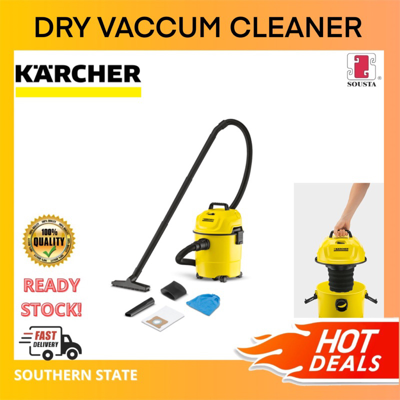 WET AND DRY VACUUM CLEANER WD 1 KARCHER-WD1 | Shopee Malaysia