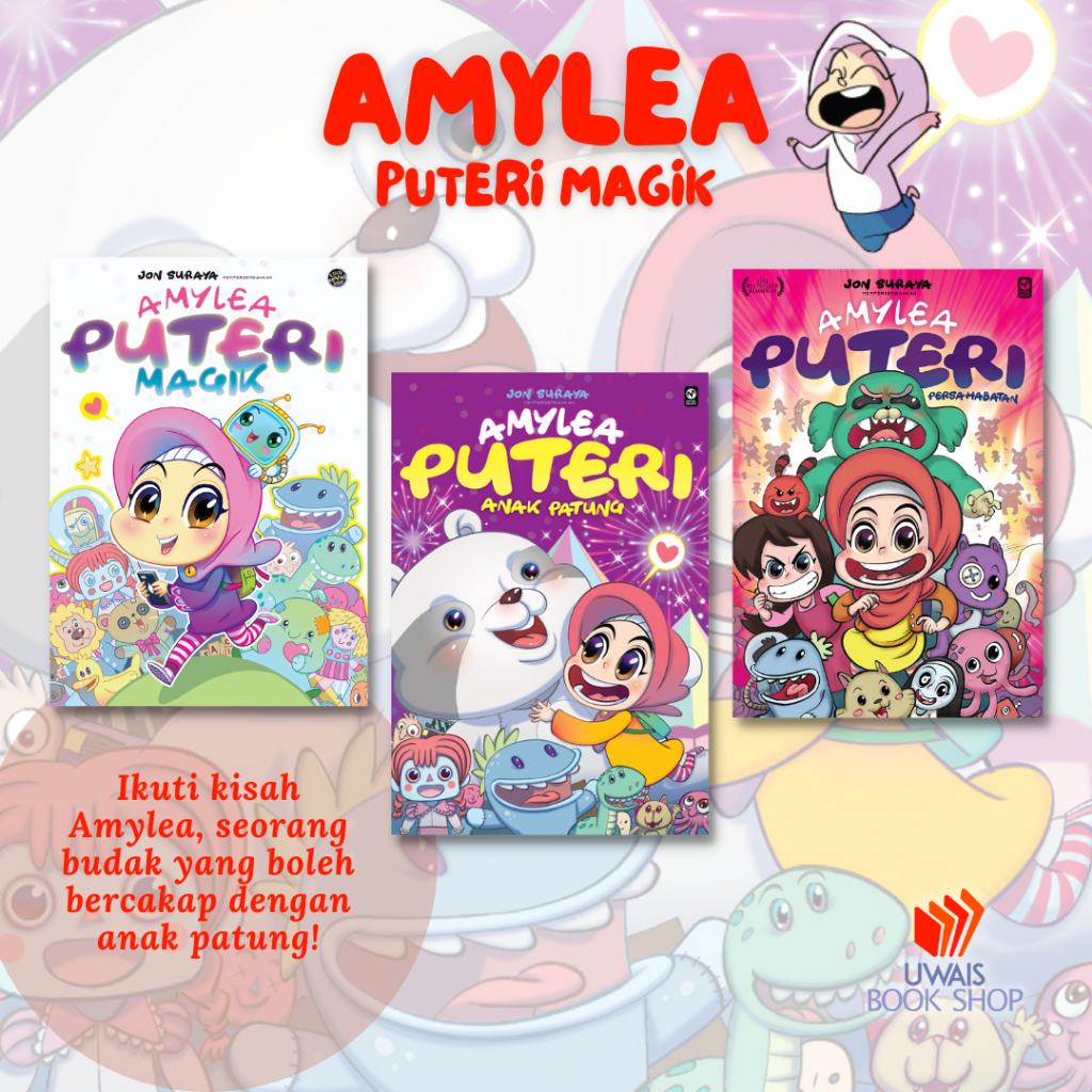 Komik-M: Siri Amylea Puteri Magik, Anak Patung & Persahabatan oleh Jon ...