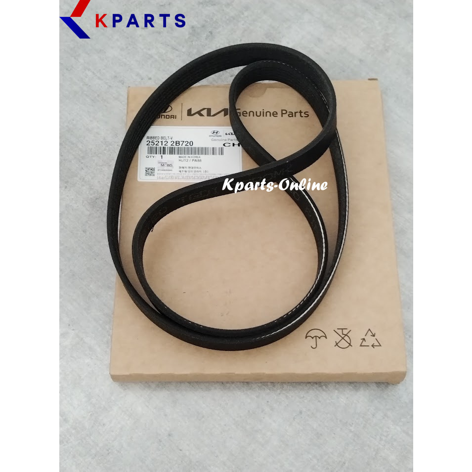 (GENUINE) FAN BELT / V-RIBBED BELT > HYUNDAI ELANTRA MD 1.6 / RIO UB 1. ...