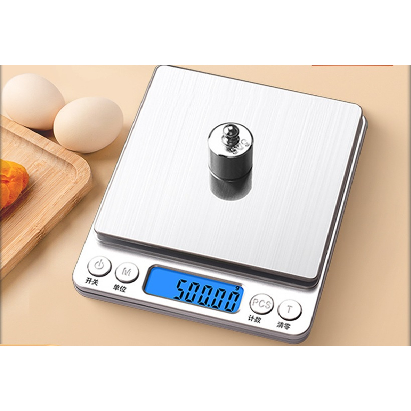 0.1g 1kg/2kg/3kg Digital LCD scale electronic kitchen scale food ...