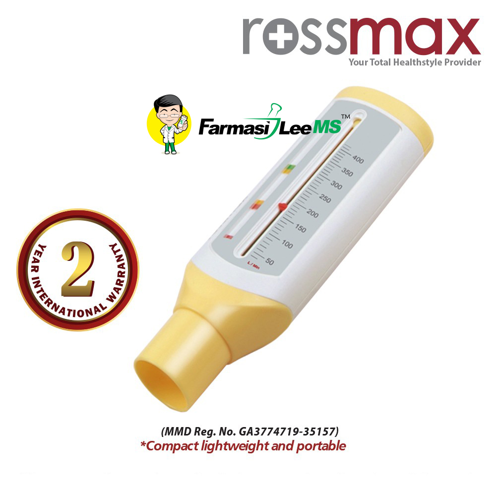 ROSSMAX Peak Flow Meter with Color - Coded Indicators Model PF120C ...