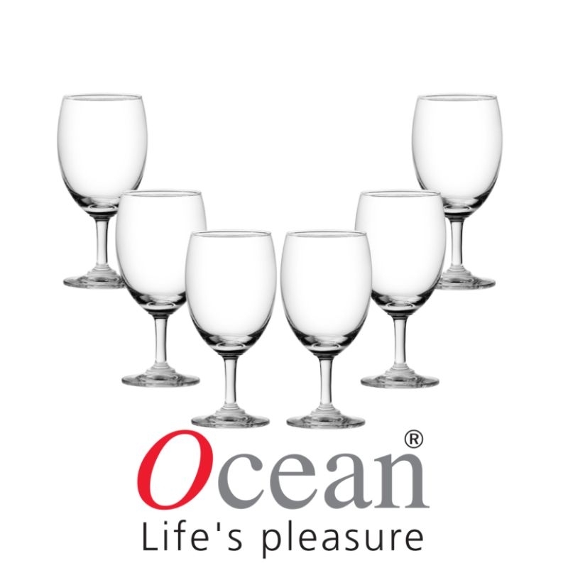 OCEAN CLASSIC WATER GOBLET / GOBLET / GELAS CAWAN / OCEAN GLASS / GELAS ...