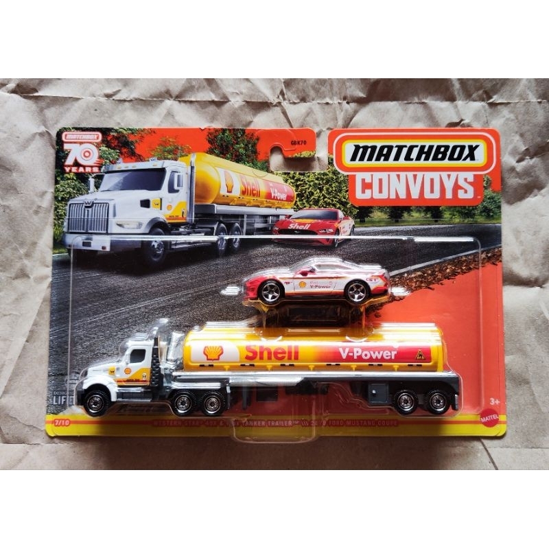 Matchbox 2023 Convoys Western Star 49x & MBX Tanker Trailer & 2019 Ford ...