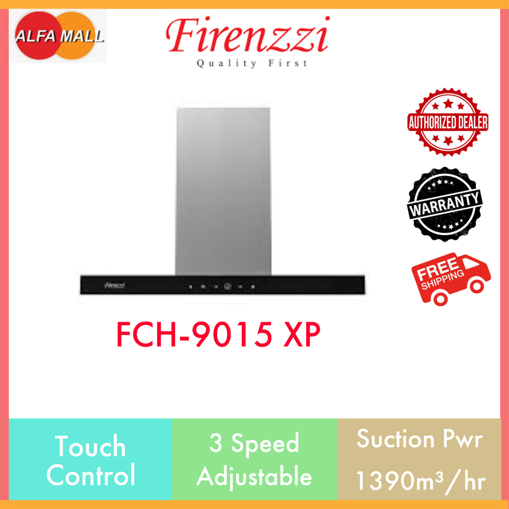 【PROMO!!! HURRY NOW!!!】Firenzzi FCH-9015 XP Island Cooker Hood with ...