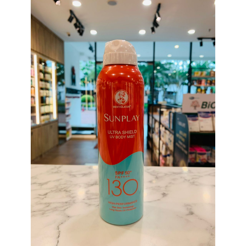 Preferred +】SUNPLAY SPF 130 UV BODY MIST SPRAY 165ML | Shopee Malaysia