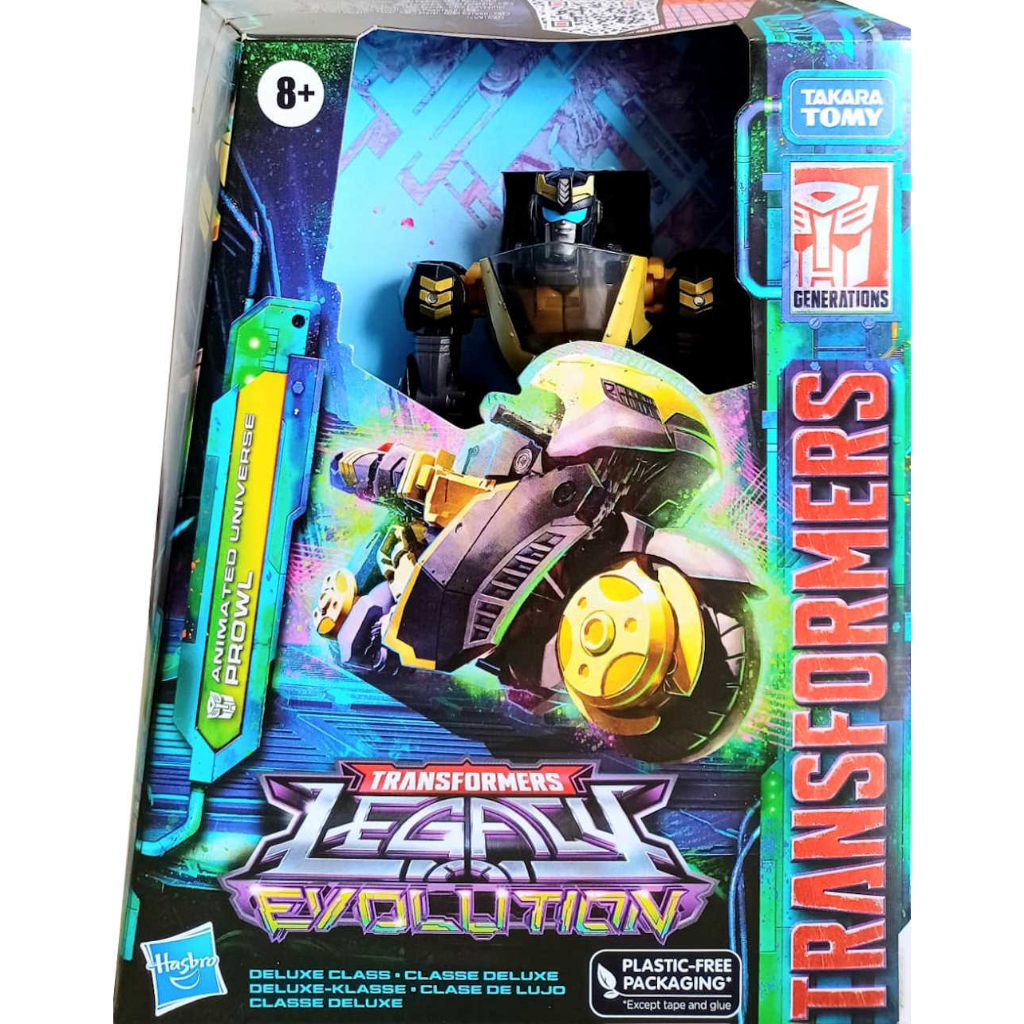 Hasbro Transformers Legacy Evolution Deluxe Animated Prowl MISB | Shopee Malaysia