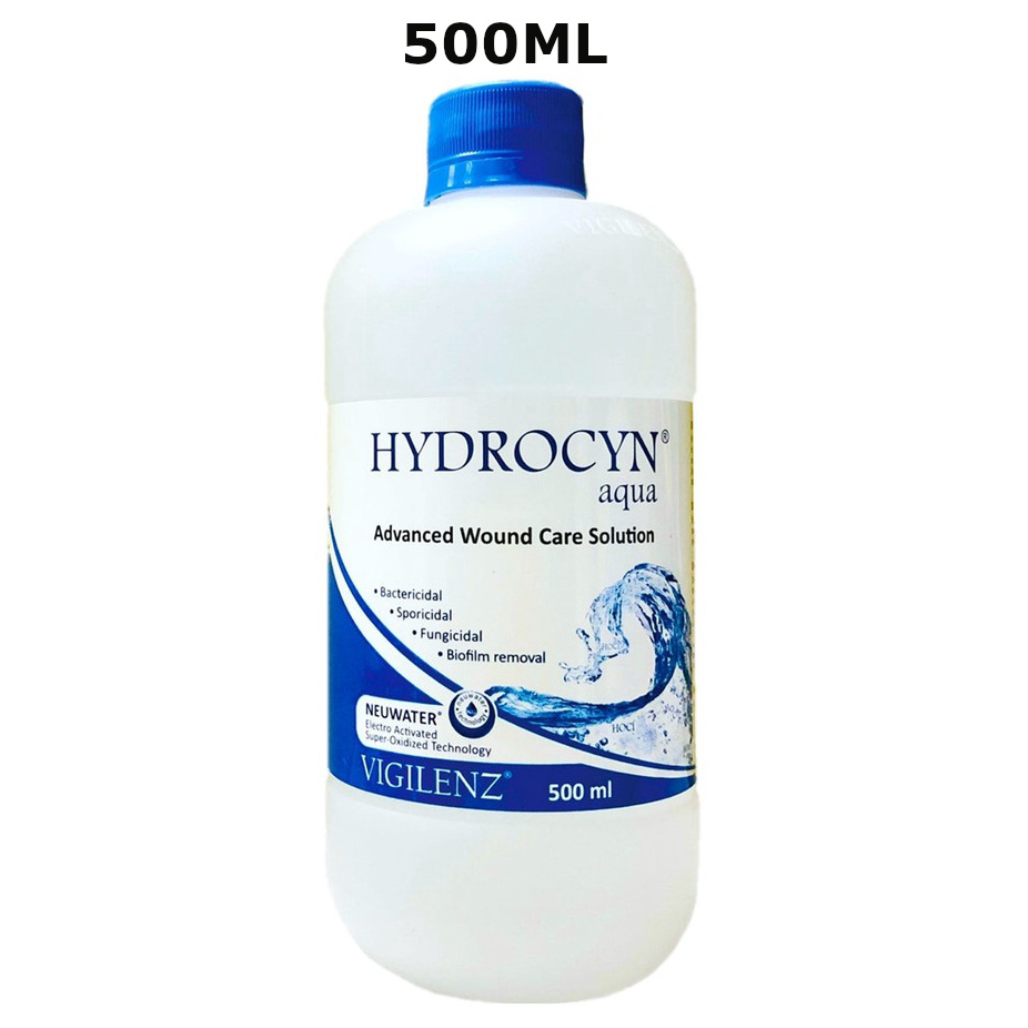 HYDROCYN AQUA WOUND WASH SOLUTION 100ML | 250ML | 500ML | Shopee Malaysia