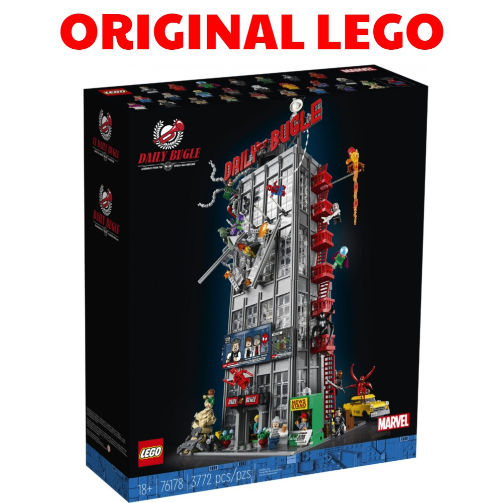 LEGO Marvel 76178 Spider-Man Daily Bugle (Without Minifigures) | Shopee ...