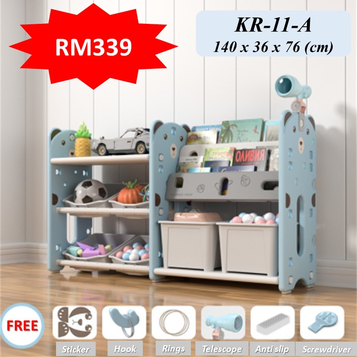 [CLEARANCE] Kids Baby Toys Storage Toys Organizer Children Toys Rack ...
