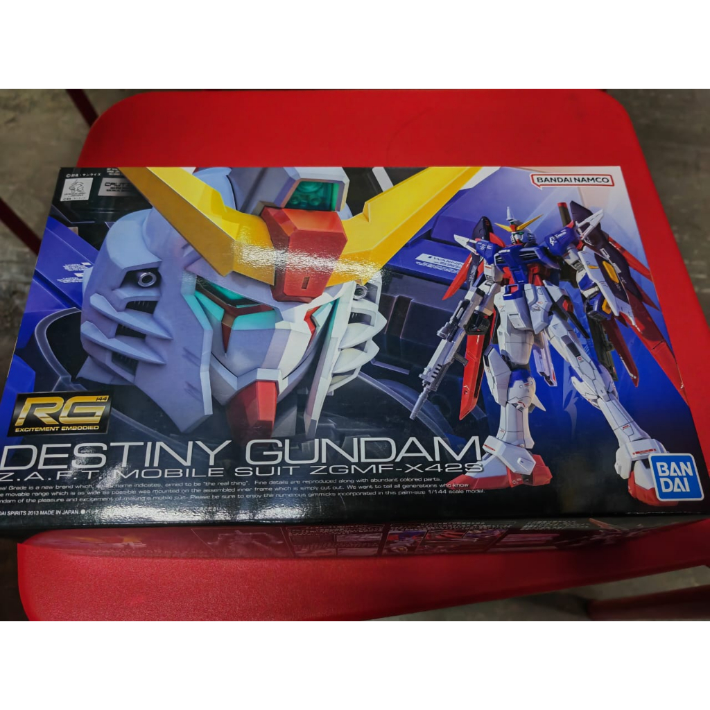 BANDAI REAL GRADE (RG) DESTINY GUNDAM | Shopee Malaysia