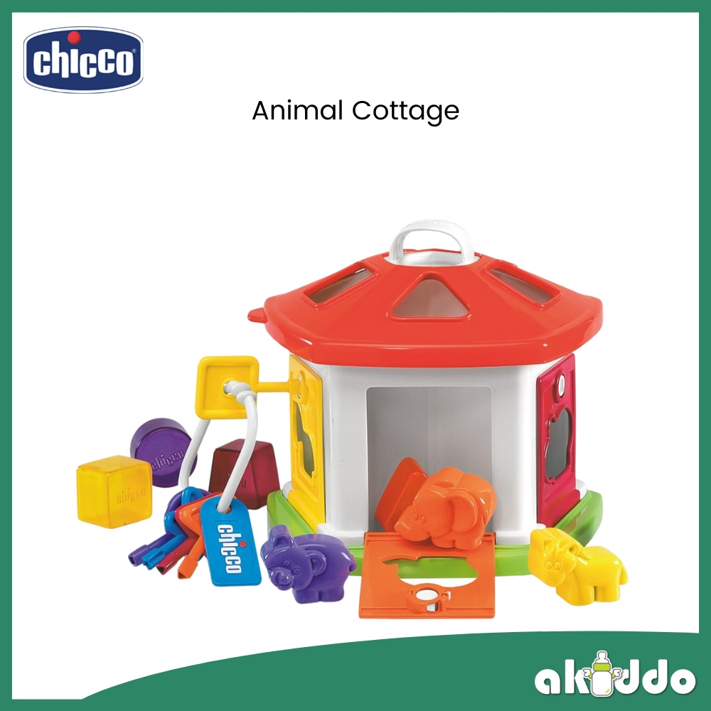 Chicco Baby Toys Animal Cottage | Baby Early Learning Shape Color ...