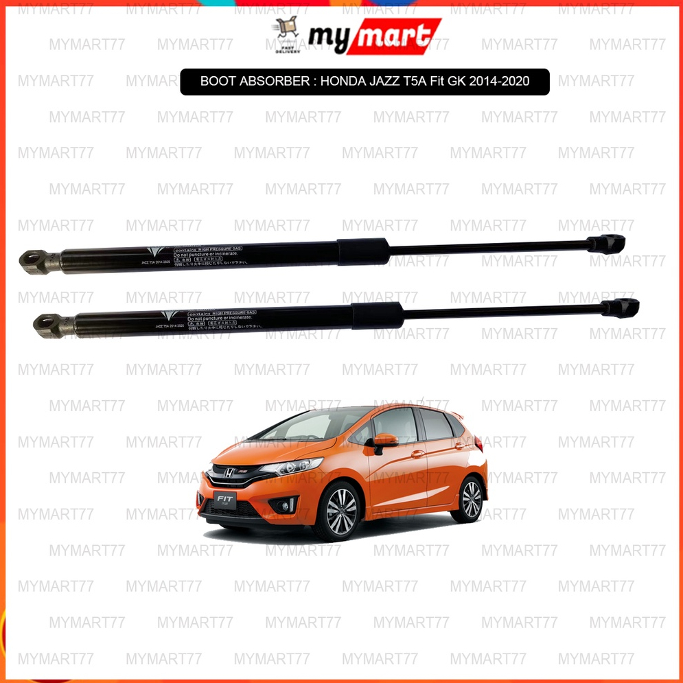 Honda Jazz T5A Fit GK 2014-2020 Rear Bonnet Absorber Boot Damper Rear ...