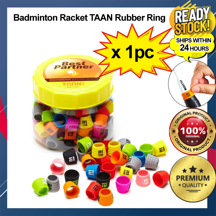 22 Estore 】Badminton Racket TAAN RUBBER RING ( 100% ORIGINAL ) | Shopee ...