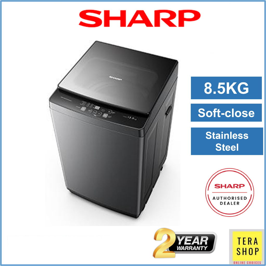 Sharp 8.5KG / 9.5KG / 10.5KG / 12.5KG / 15.5KG Fully Auto Washing ...