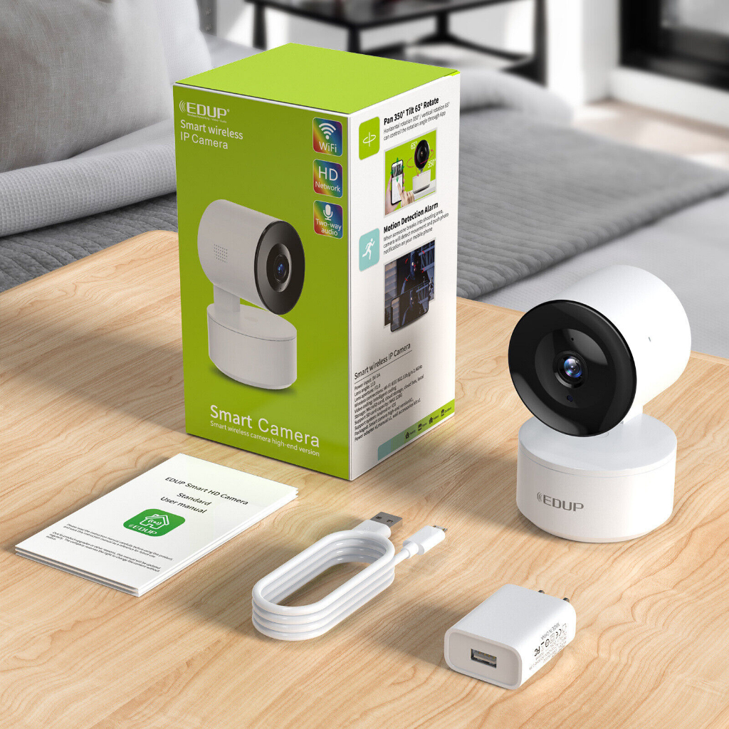 [Ready Stock] EDUP WiFi IP Camera Smart APP Camera 2MP Wireless ...