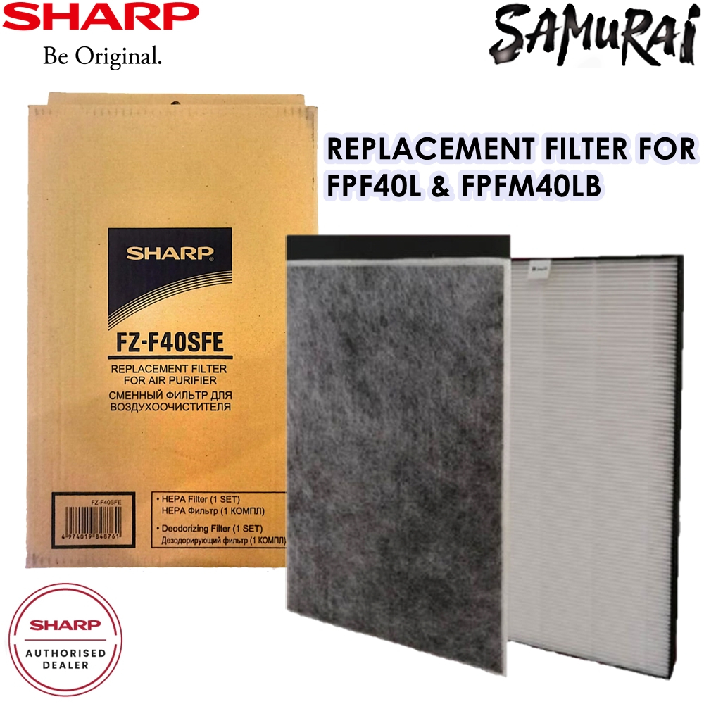 SHARP AIR PURIFIER REPLACEMENT FILTER FOR FPF40L / FPFM40LB FZ-F40SFE ...