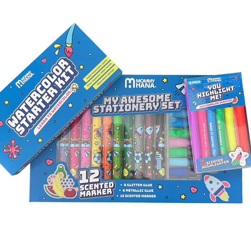 ALAT SENI LUKISAN, STATIONERY SET (MOMMYHANA) | Shopee Malaysia
