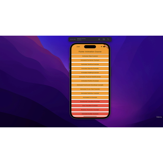 🔥COURSE🔥[Udemy] Flutter – Animations from Zero to Hero | Shopee Malaysia