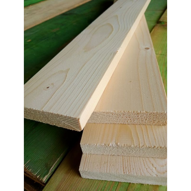 kayu pine tebal 19mm x lebar 90mm | Shopee Malaysia