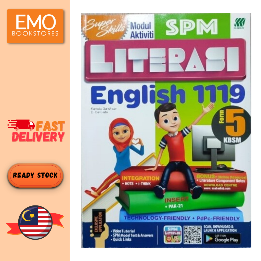 English AB F5 Super Skills Modul Aktiviti SPM Literasi (ISBN ...