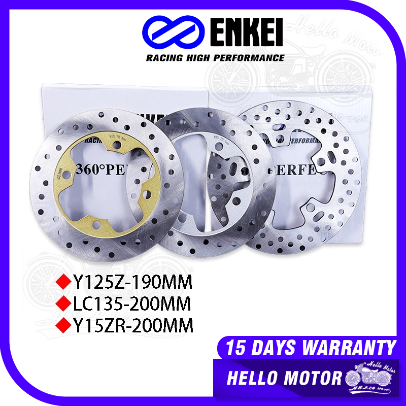 Enkei Rear disc brake Plate SIZE 190MM 200MM Y125 Y15ZR LC135 DASH110 ...