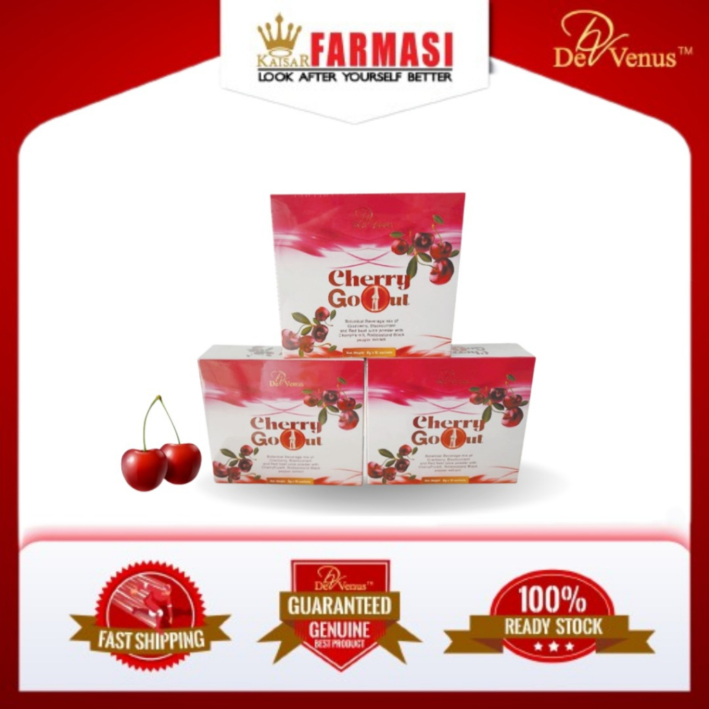 CHERRY GO OUT 8g X 10'S /BOX (Gout Relief) | Shopee Malaysia