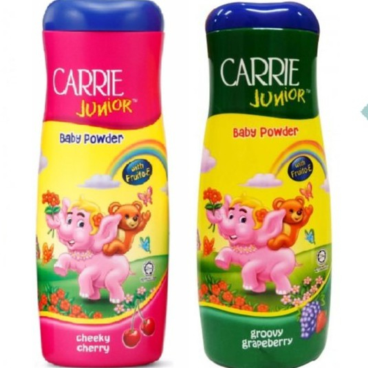 CARRIE JUNIOR BABY POWDER 125G ( 2 COLOUR) READY STOCK!!! | Shopee Malaysia