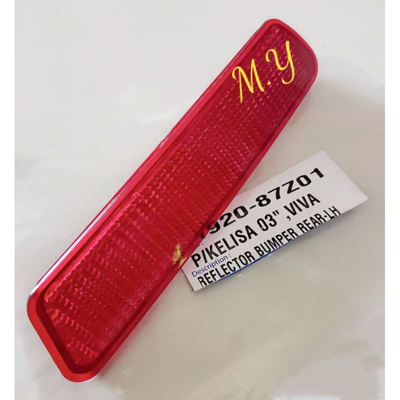 Bumper Reflector Kelisa 2004", Viva Elite (rear) | Shopee Malaysia