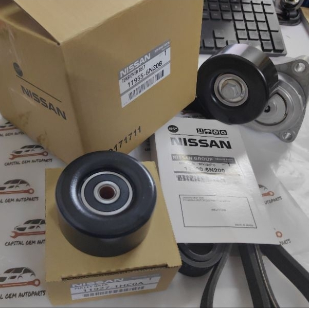 NISSAN X-TRAIL T30 SERENA C24 (11720-6N200 6PK2247) TENSIONER IDLE ...