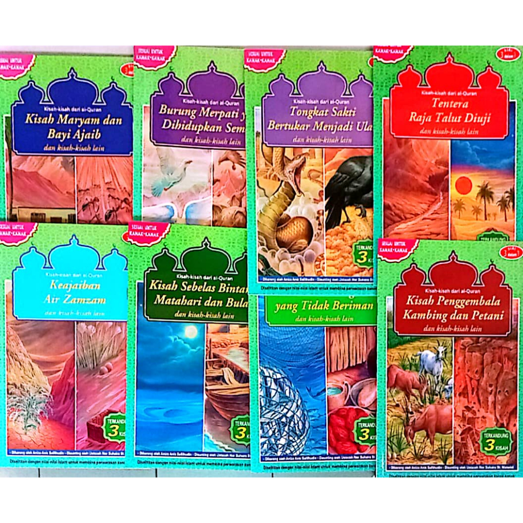 SESUI UNTUK KANAK-KANAK , KISAH -KISAH DARI AL-QURAN, (KANAK2) | Shopee ...