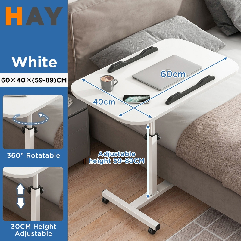 Adjustable table Upgraded Foldable Bedside table Computer Table with ...