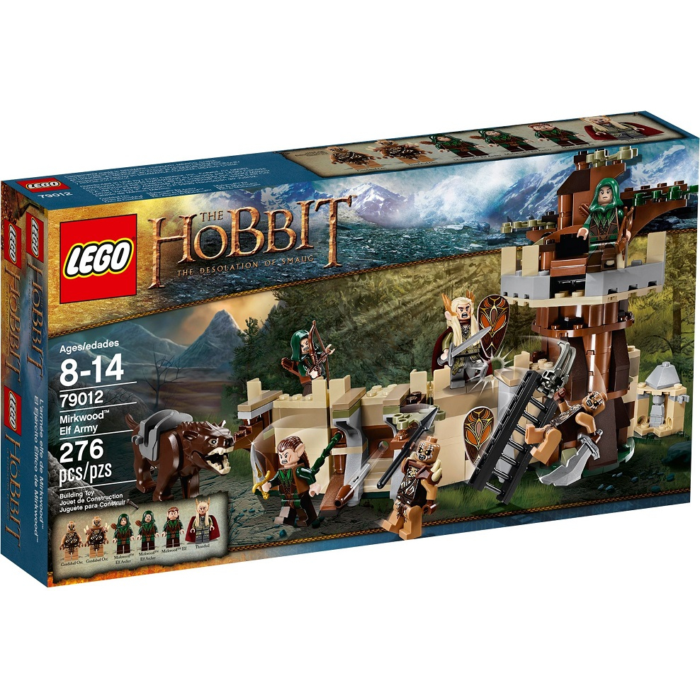 Lego 79012 The Hobbit Mirkwood Elf Army (Used Built Set, 1 piece broken ...