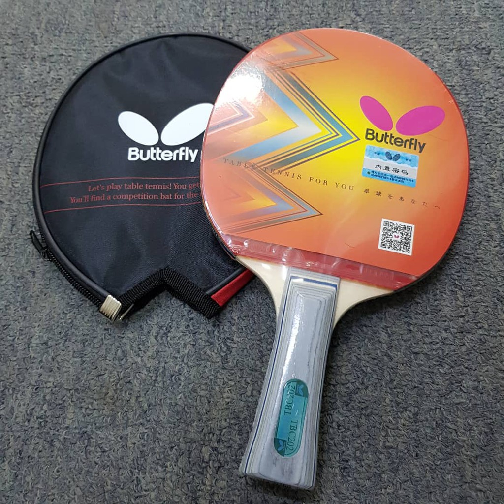 Butterfly Table Tennis Bat TBC202 / TBC 401 ( With Cover Inside ...