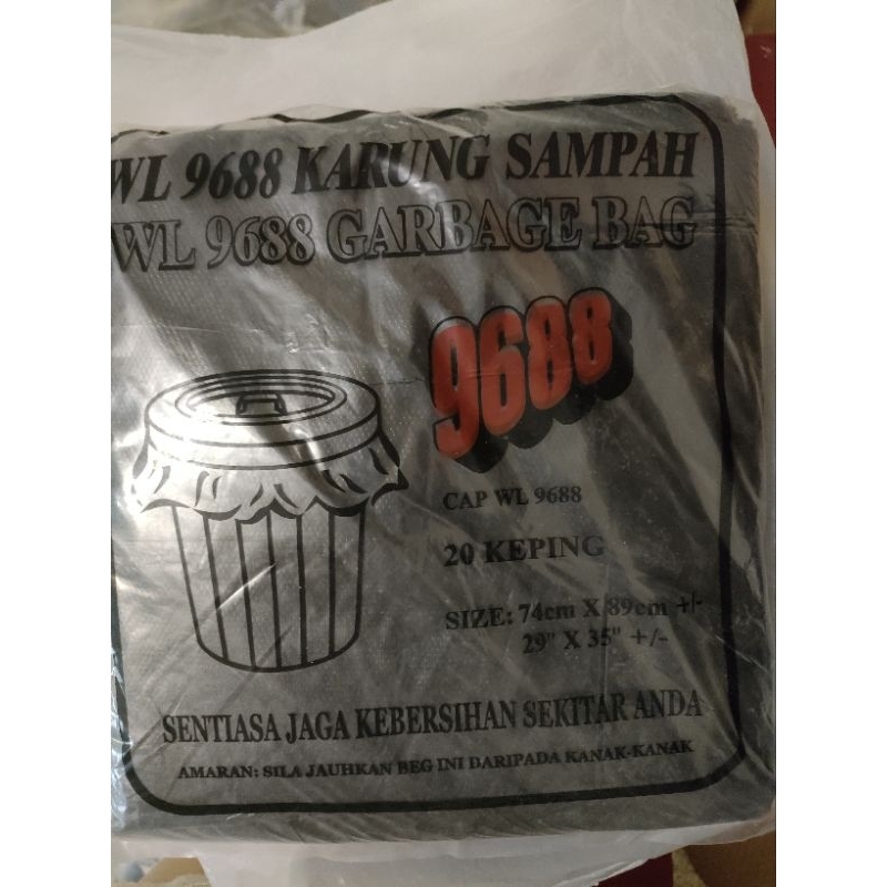 Garage Bag/Karung Sampah (20s/pack) | Shopee Malaysia