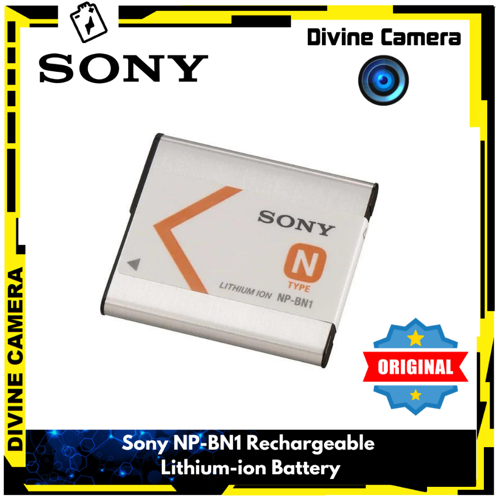 Sony NP-BN1 Rechargeable Lithium-ion Battery Pack (3.6V, 600mAh ...