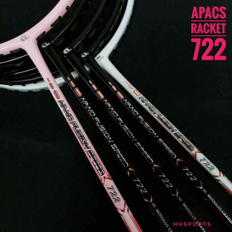 APACS Racket NANO FUSION SPEED 722 ( ORIGINAL ) SUPER LIGHT | Shopee ...