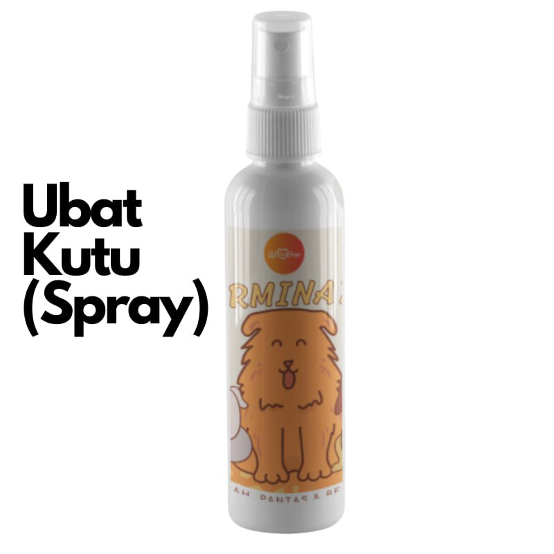 Ubat Kutu Kucing Spray Cacing Kurap Hama Telinga Mata Cat Flea Drop ...